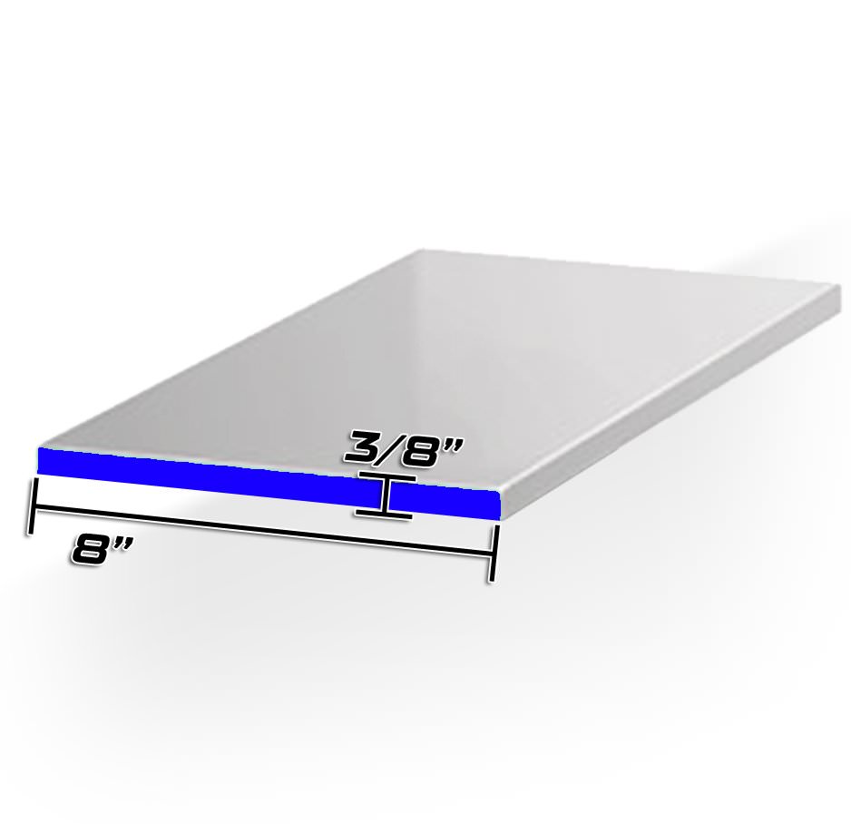 8" X 3/8" FLAT BAR | Wheeler Metals
