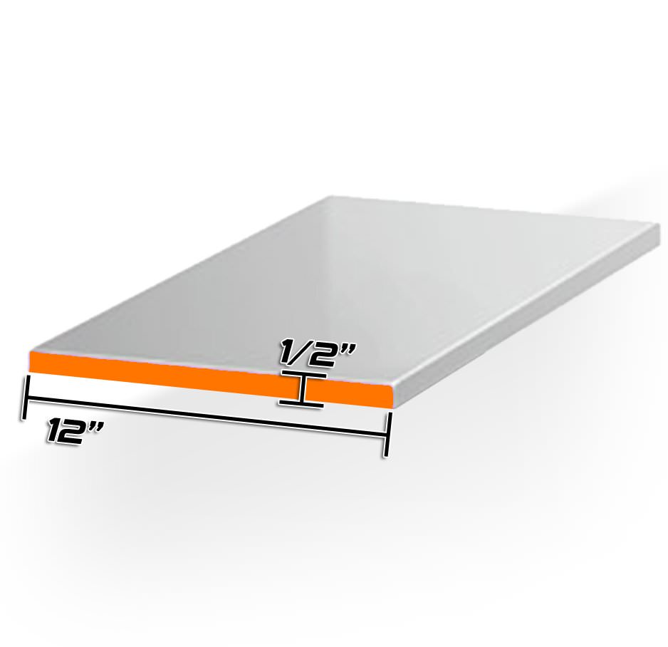 12" x 1/2" FLAT BAR | Wheeler Metals