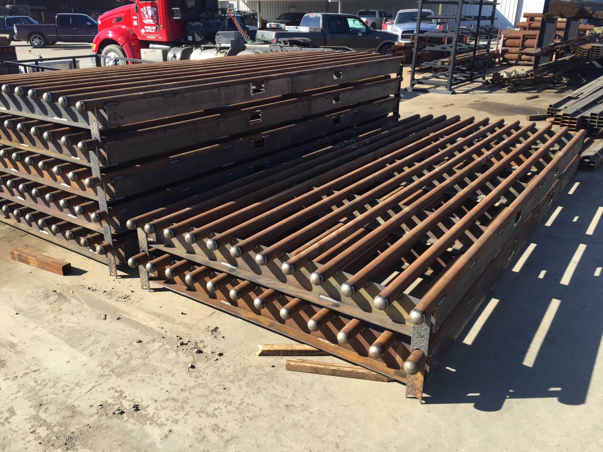 7' x 16' Cattle Guard | Wheeler Metals