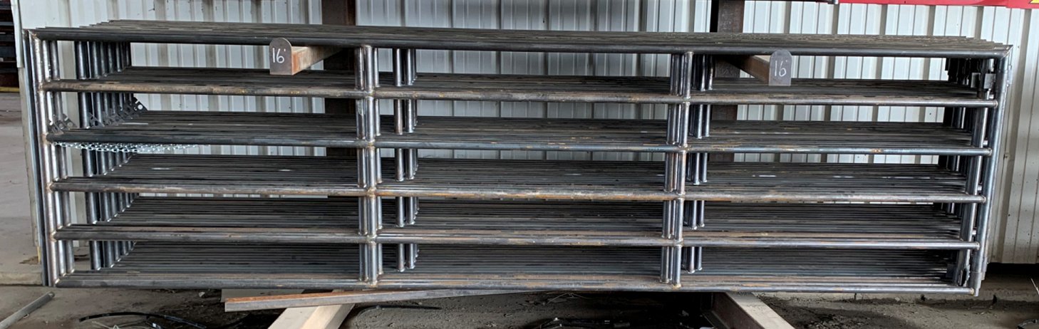 16' Redman 6 Bar Heavy Duty Gate | Wheeler Metals