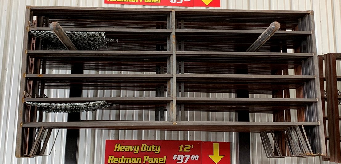 10' Redman 6 Bar Panel | Wheeler Metals