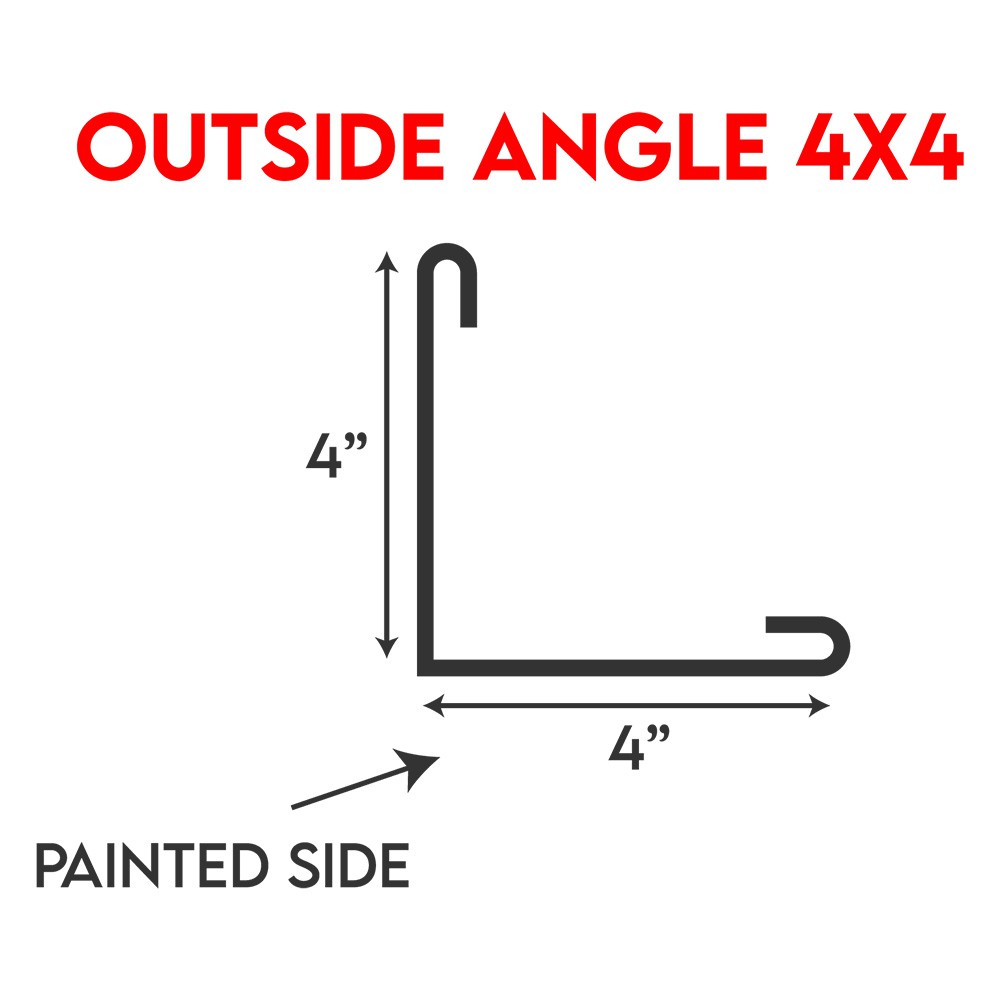 Outside Angle 4x4 | Wheeler Metals