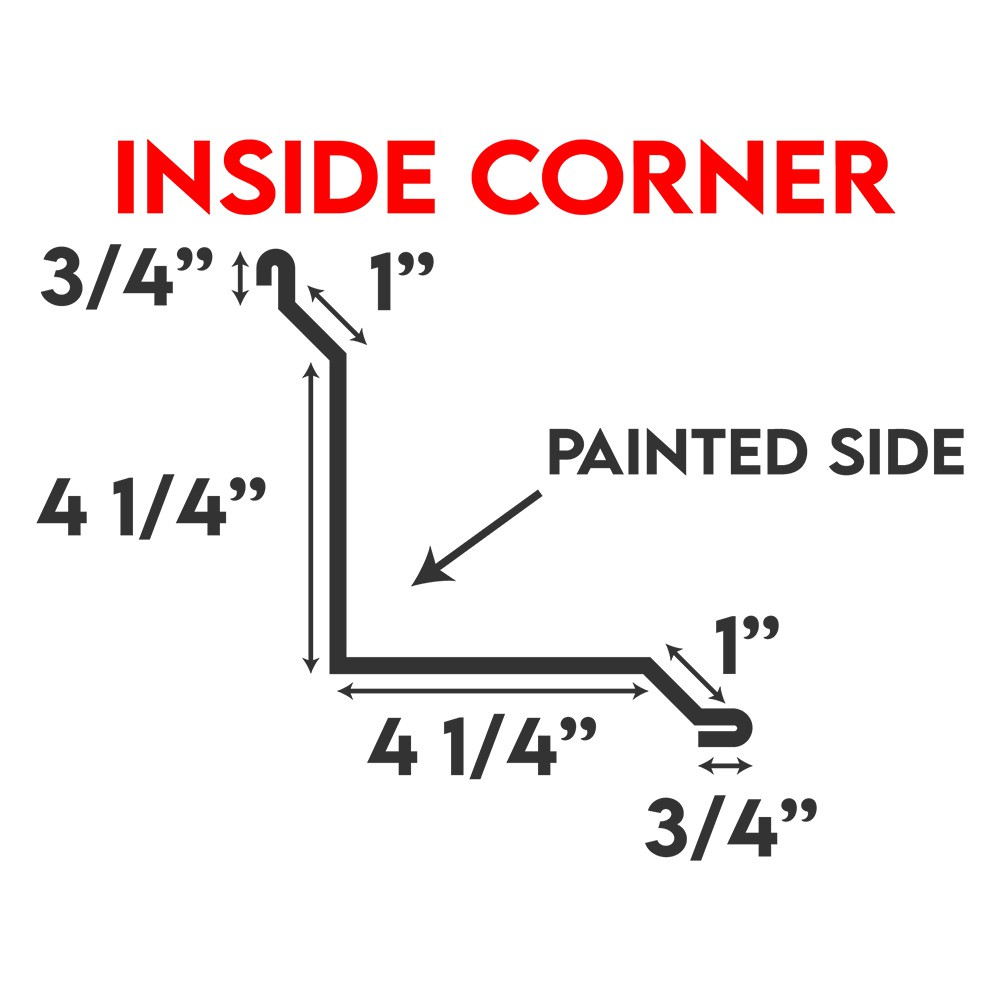 Inside Corner Trim | Wheeler Metals