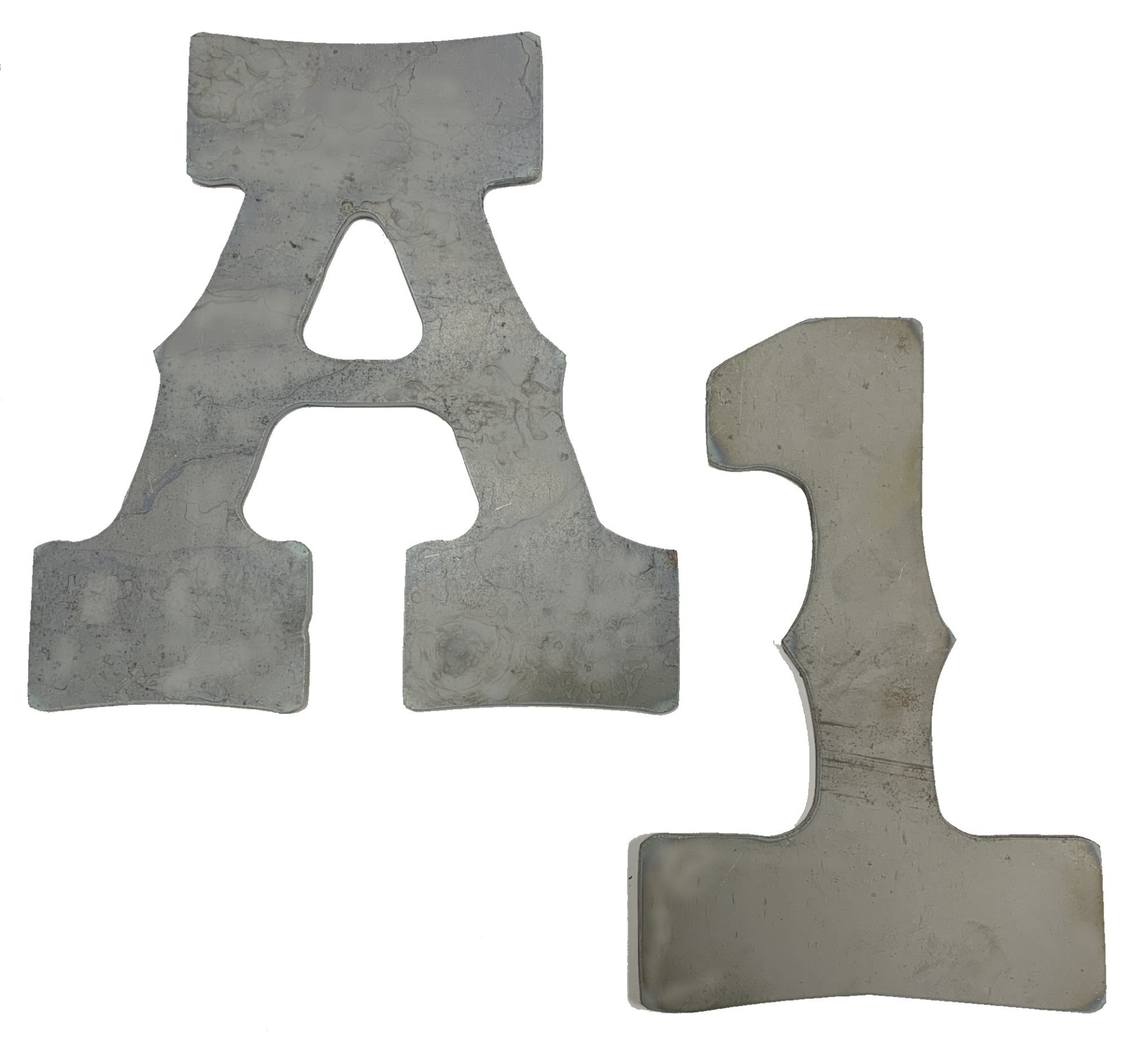 8" Western Cutout Numbers | Wheeler Metals